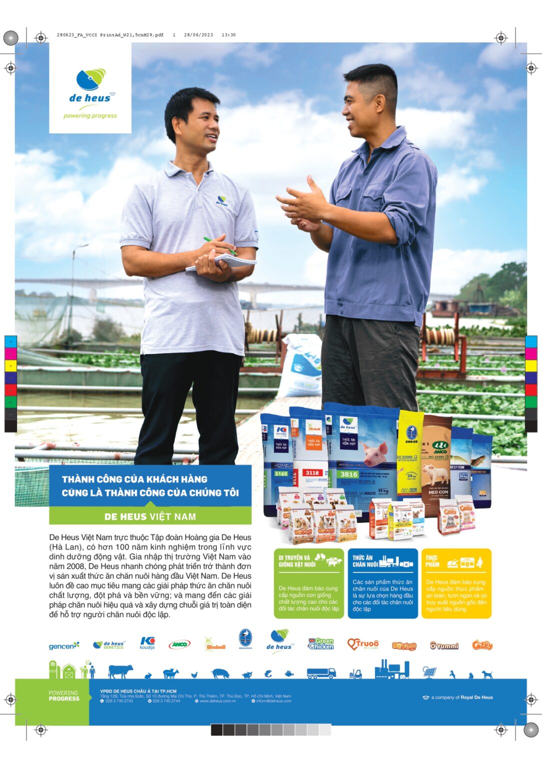 Phát triển bền vững cùng De Heus Việt Nam trong năm 2023